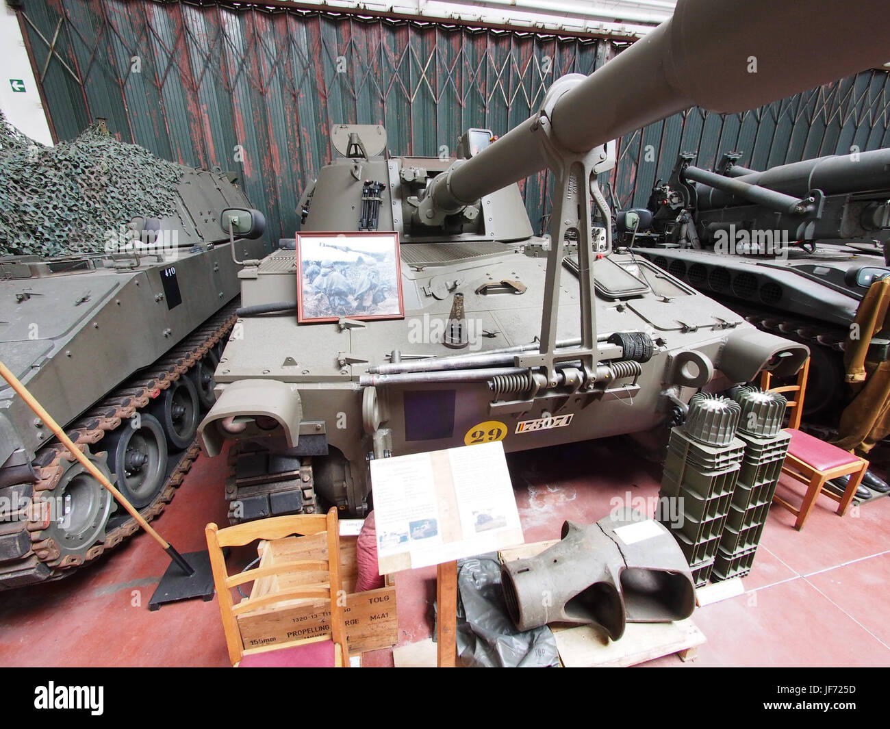 M109A2 155mm SP Howitzer foto 1 Stock Photo - Alamy