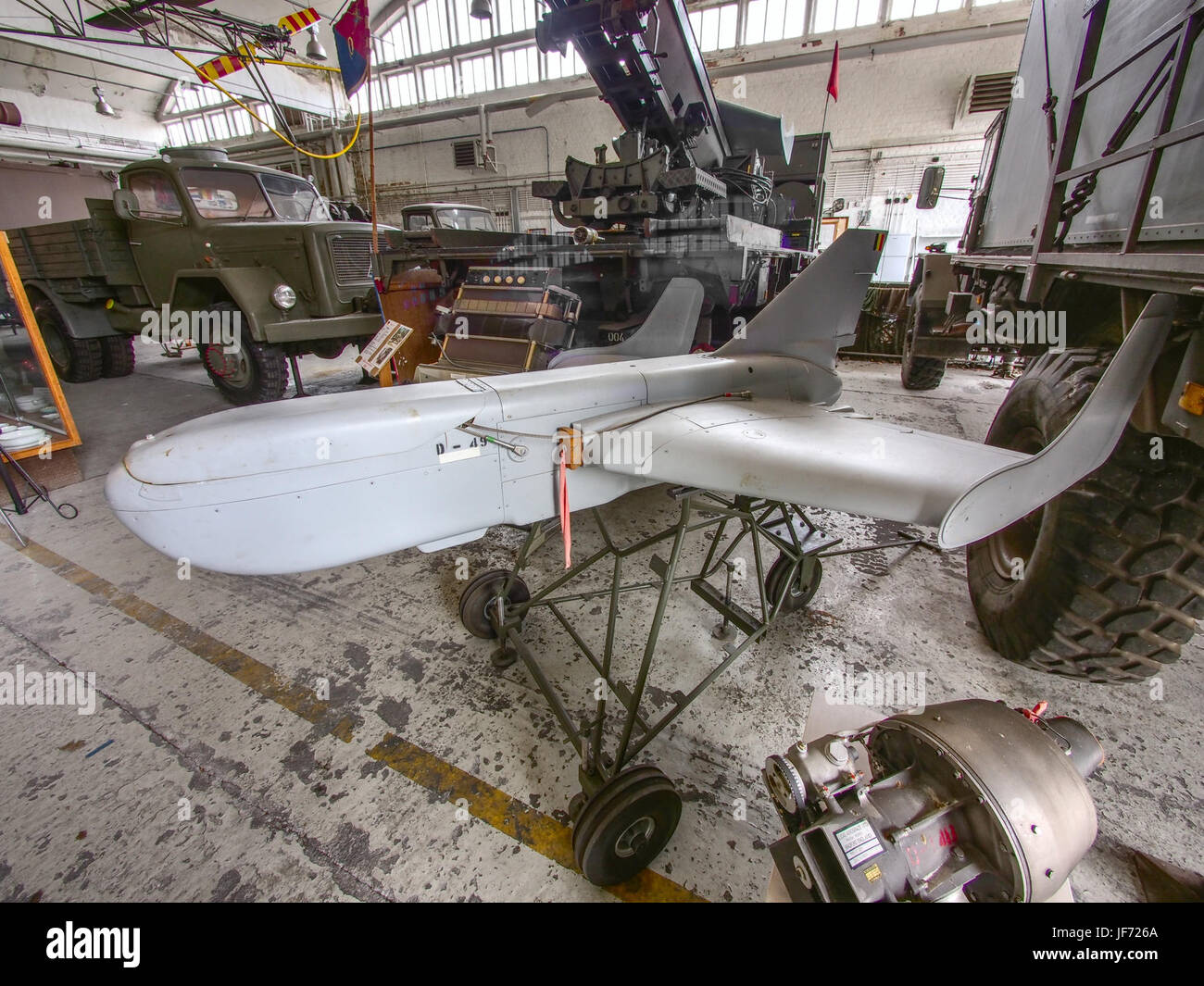 The MBLE Ôpervier, an artillery piece displayed at the Gunfire ...