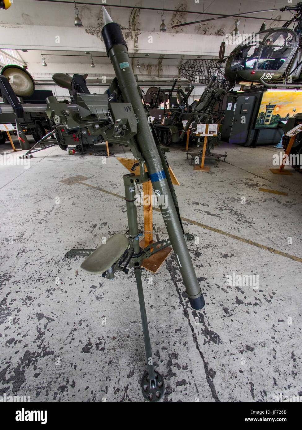 Matra MISTRAL, displayed at the Gunfire Artilleriemuseum in Brasschaat ...