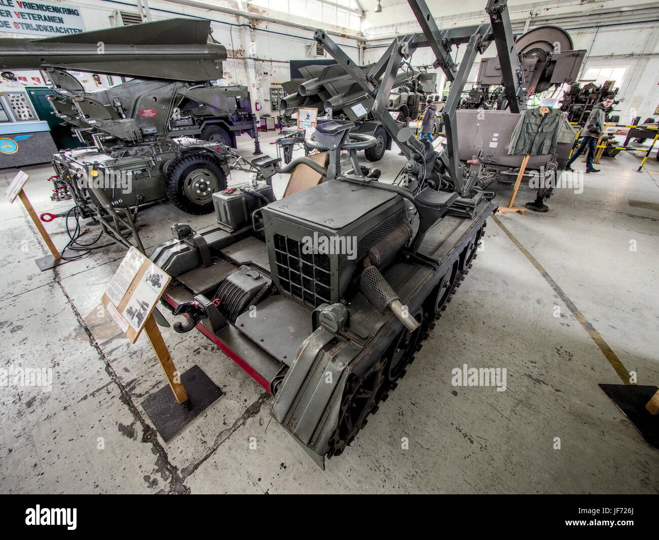 The HAWK loader, displayed at the Gunfire Artillerie Museum in ...
