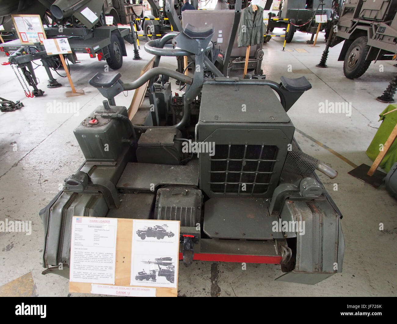 HAWK loader, an artillery loader displayed at the Gunfire Artillery ...