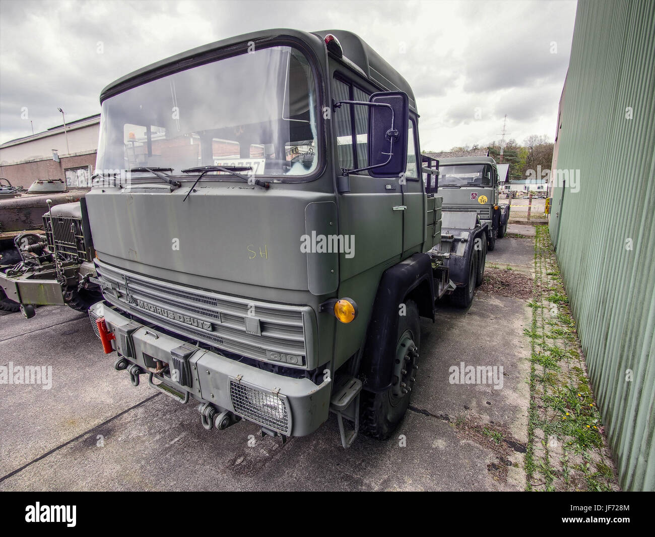 The Magirus Deutz 310 is an all-terrain military vehicle, exhibited at ...