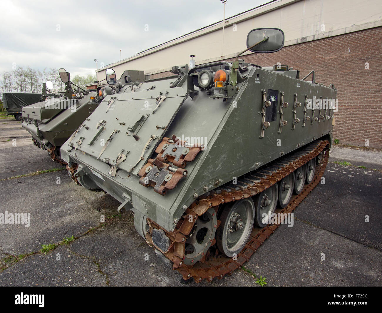 M113 armored vehicle at the Gunfire Artilleriemuseum in Brasschaat ...