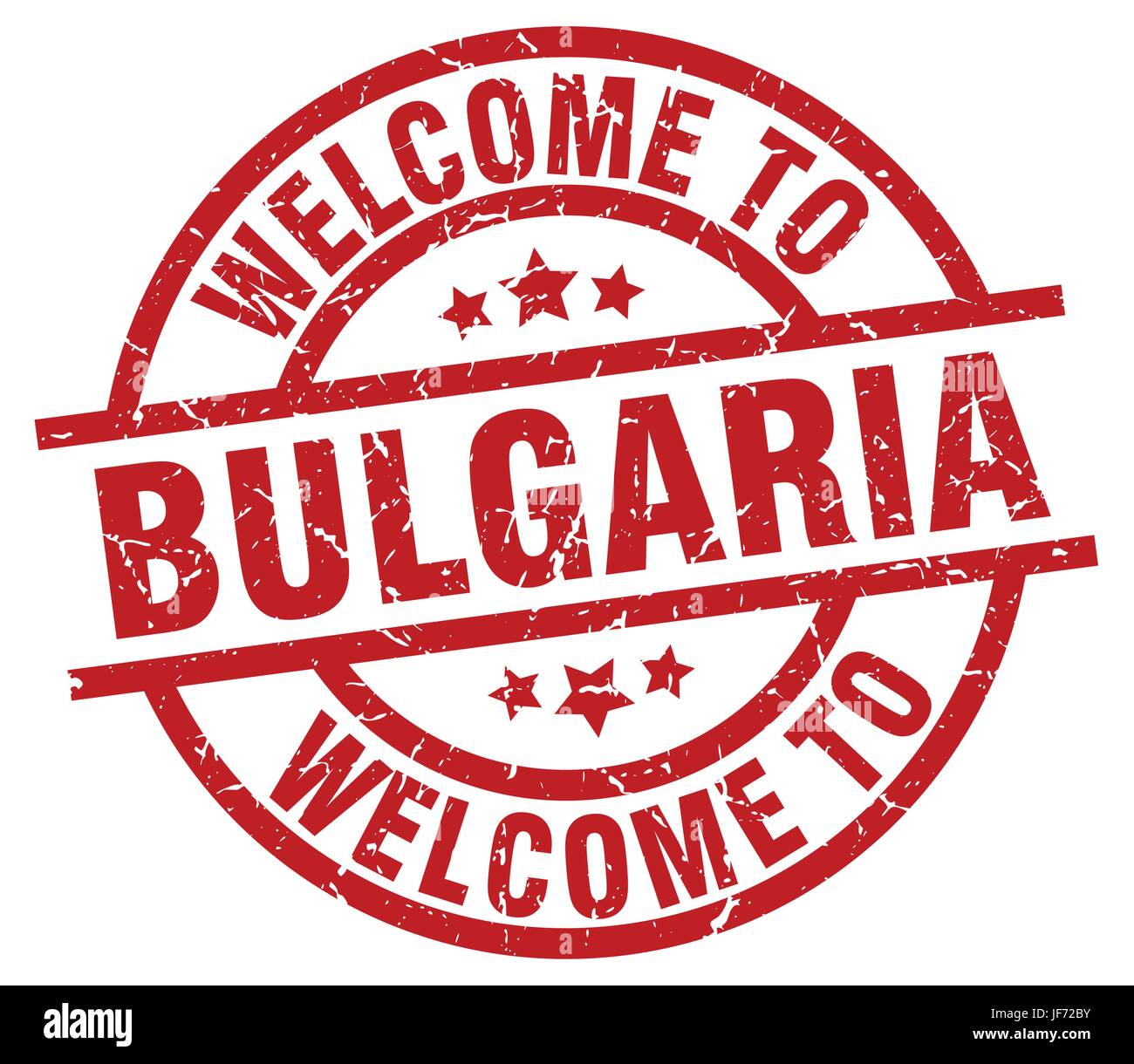 welcome to Bulgaria red stamp Stock Vector Image & Art - Alamy