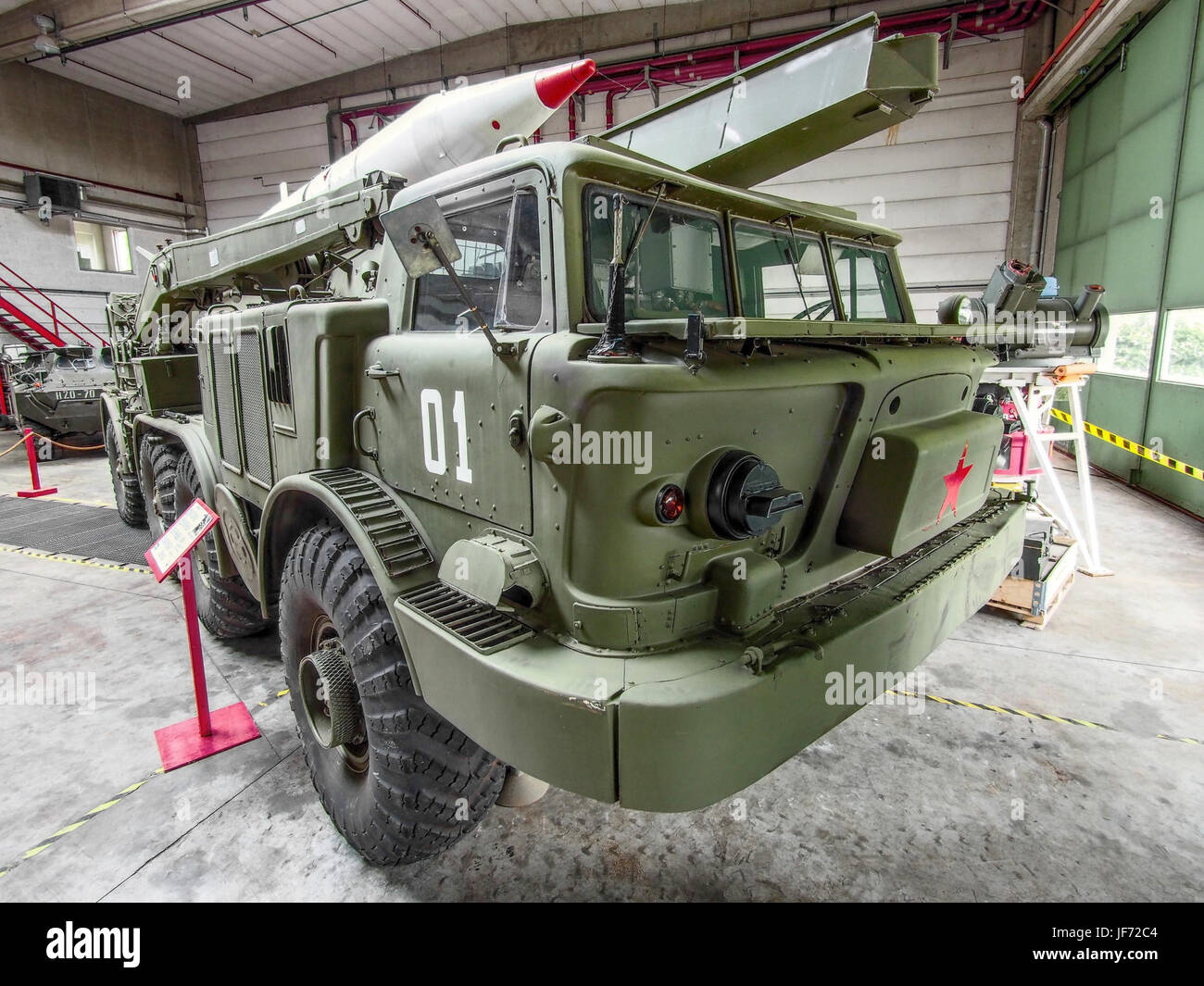 The 9K52 Luna-M (FROG-7) is a Soviet-designed tactical missile system ...