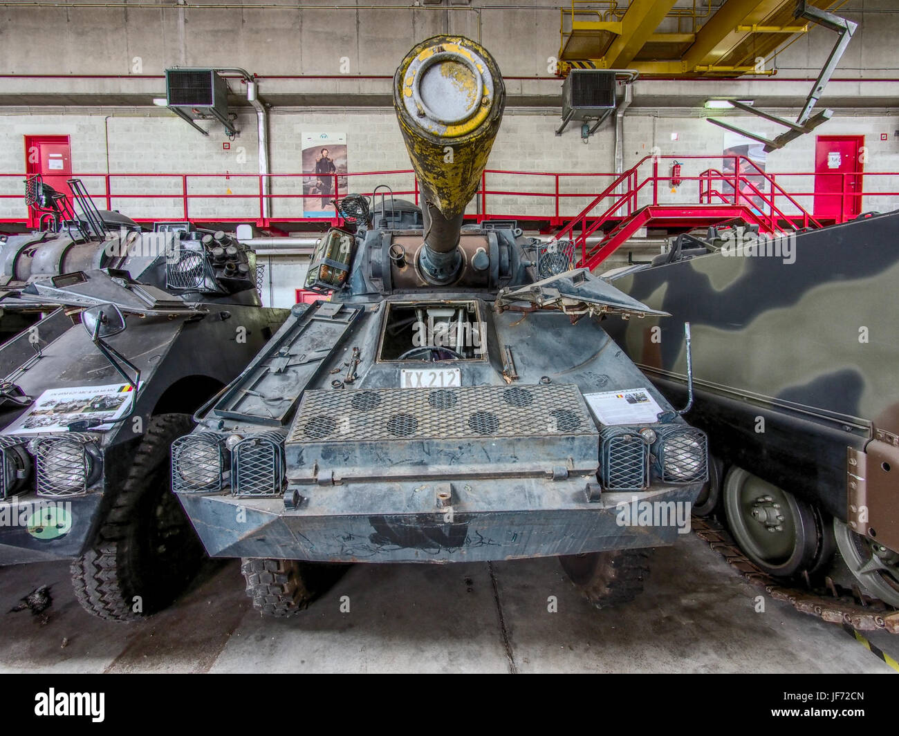 FN 4RM 62F AB, a historical military vehicle at the Gunfire Artillery ...