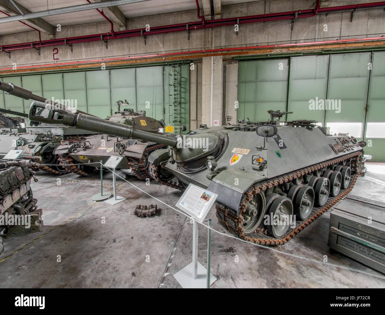 Gunfire museum Brasschaat Stock Photo - Alamy