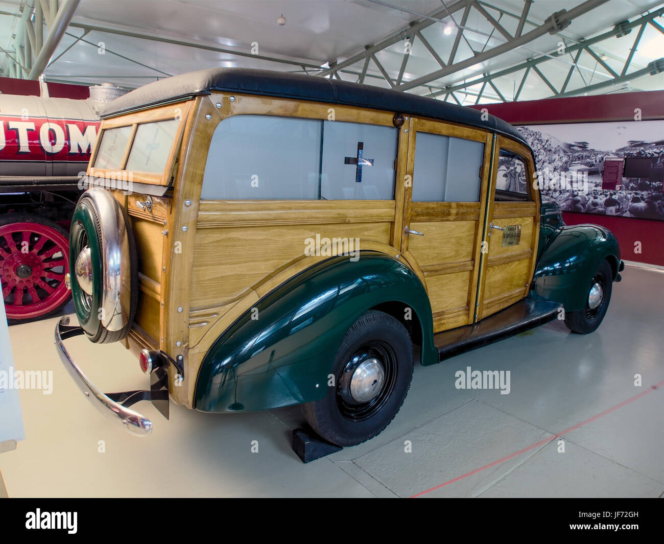 The 1910s Ford Ambulance, used by the Red Cross, is a vintage emergency ...