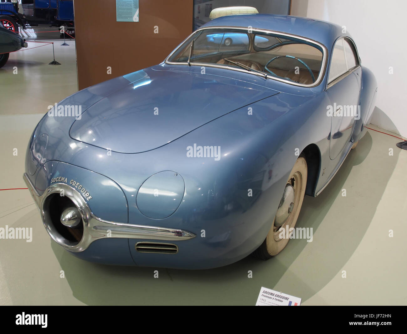1952 SOCEMA GRÉGOIRE Prototype … Turbine, 200kmh 100hp Stock Photo - Alamy