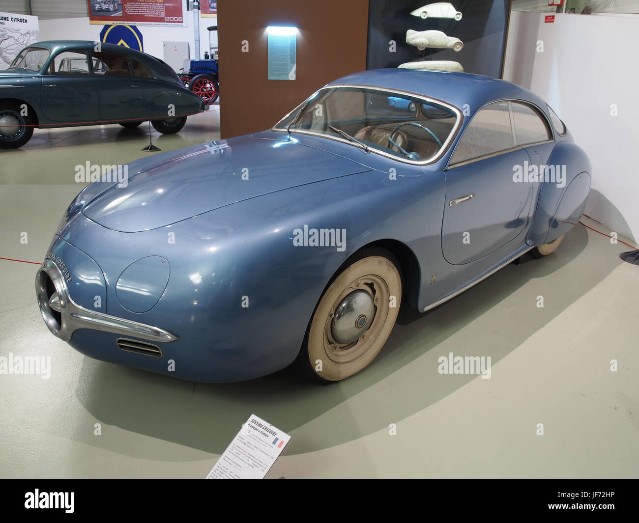 The 1952 SOCEMA Grégoire prototype, featuring a turbine engine, is a ...