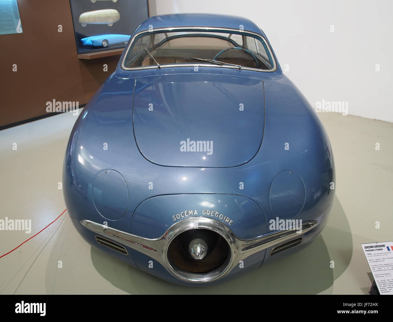 The 1952 SOCEMA Grégoire Prototype is an experimental car powered by a ...