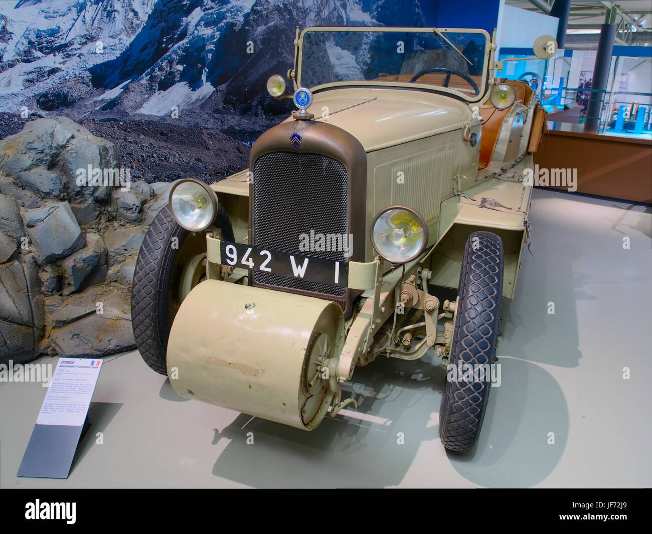 The 1931 Citroën Autochenille P17 Croisière Jaune, part of the ...