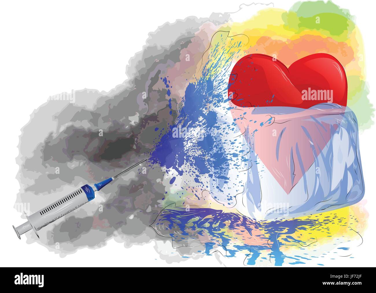Fluid therapy Stock Vector Images - Alamy
