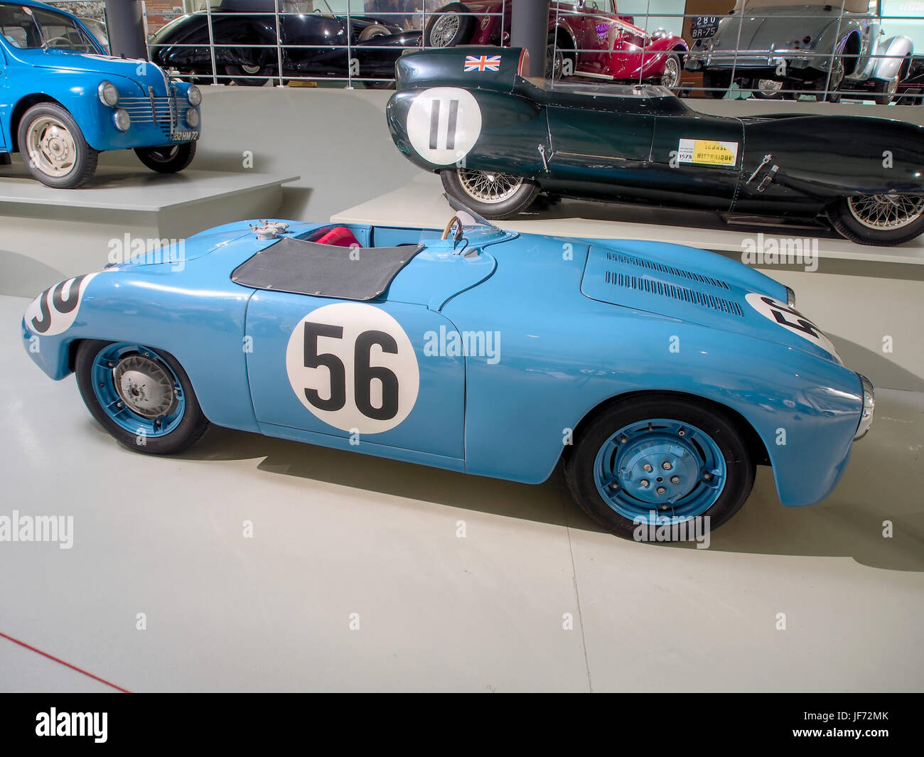 A 1951 DB Panhard Barquette Antem, a French sports car with a 745cc 2 ...