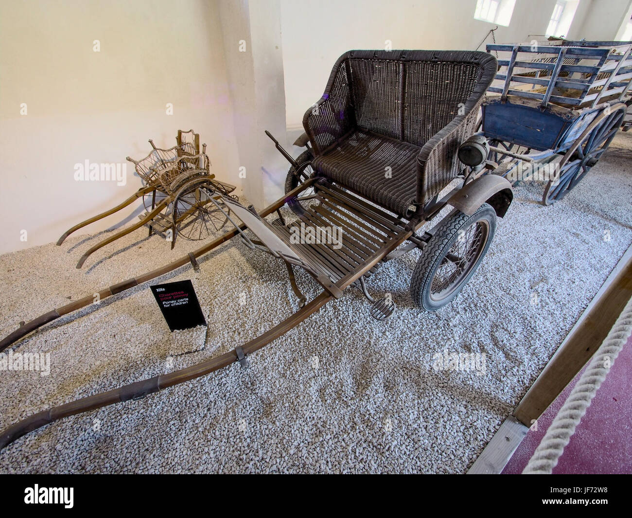 The XIXe Charettes pour poney, or pony carts for children, were ...