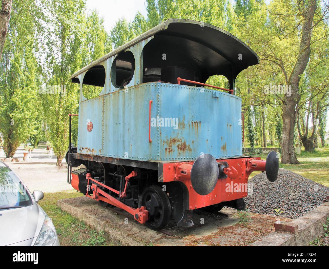 The 1923 Cockerill steam locomotive, part of the Maurice Dufresne ...