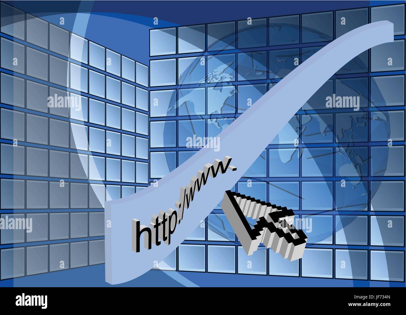 modern, modernity, communication, illustration, connection ...