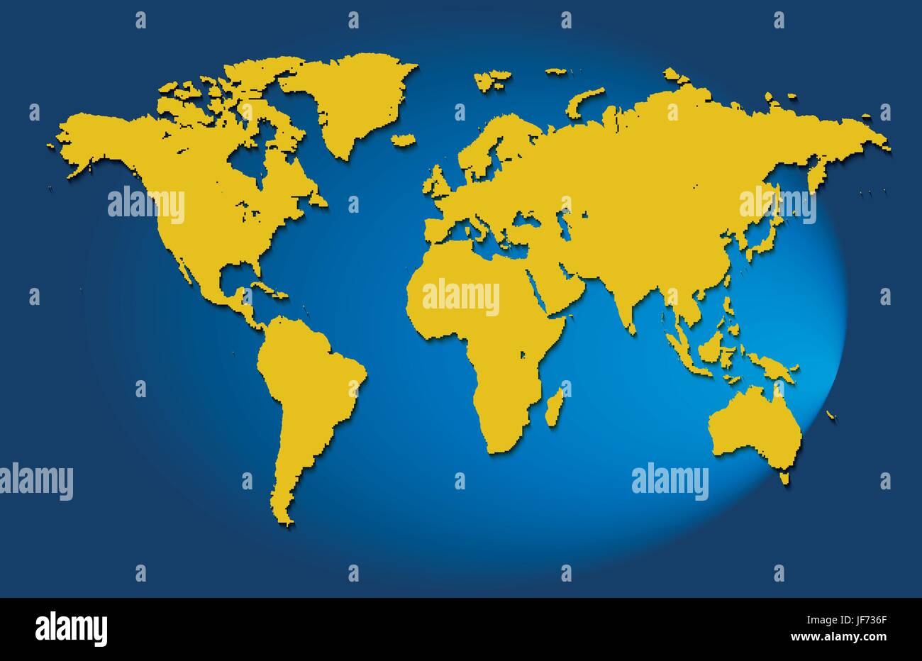 blue, gradient, globe, planet, earth, world, map, atlas, map of the ...