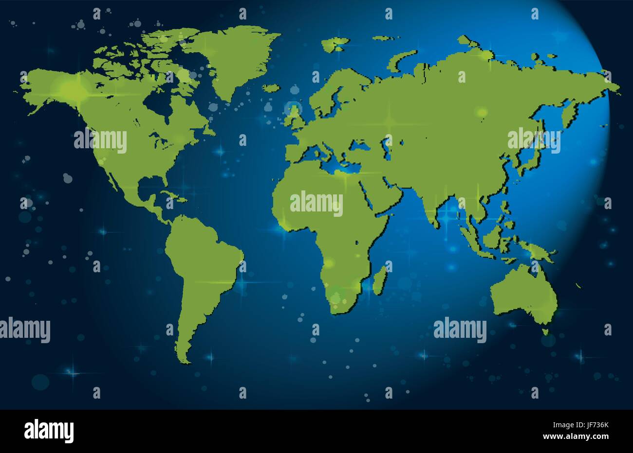 blue, green, dots, dark, globe, planet, earth, world, map, atlas, map ...