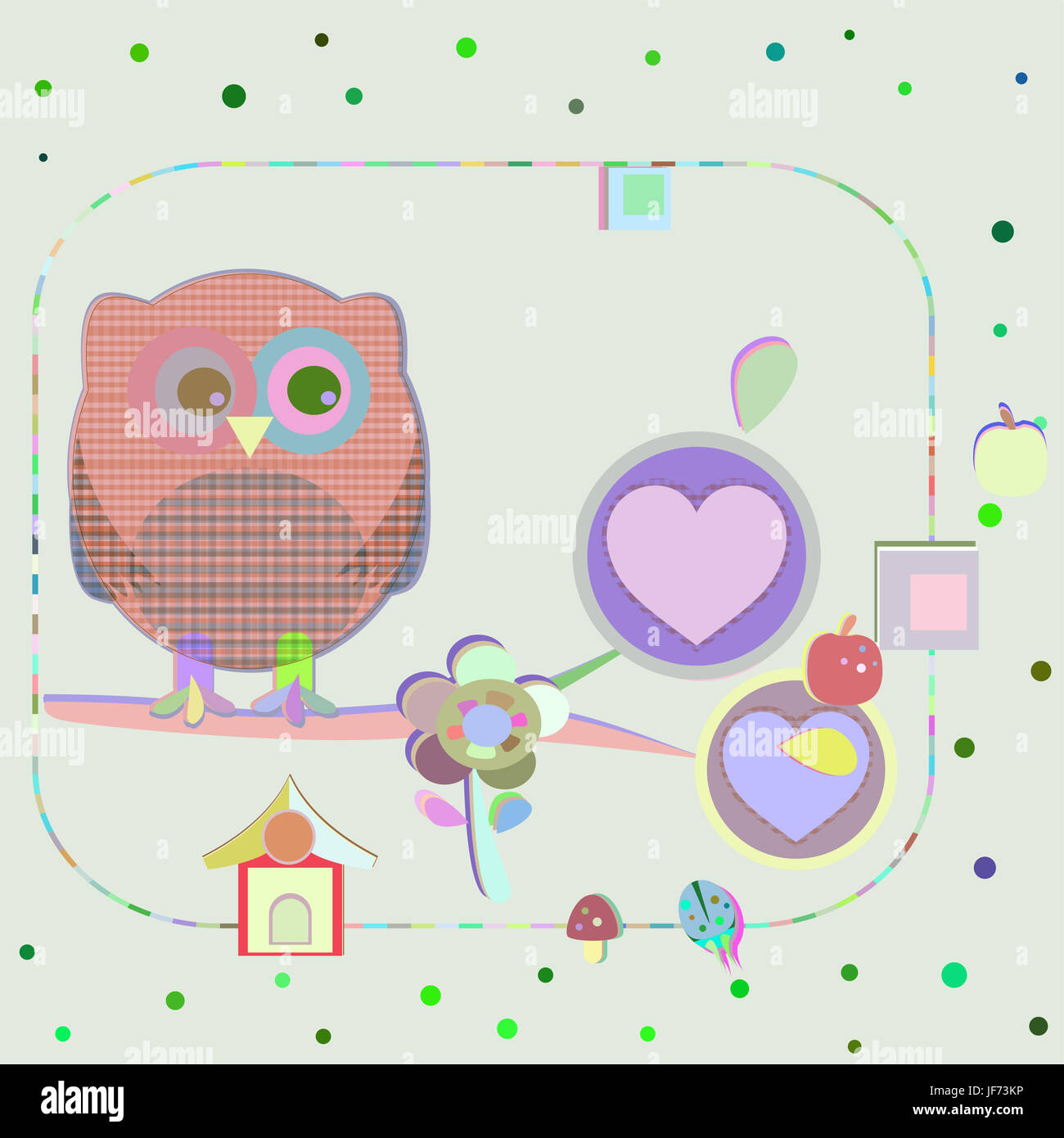 Cute tree love blue hi-res stock photography and images - Alamy