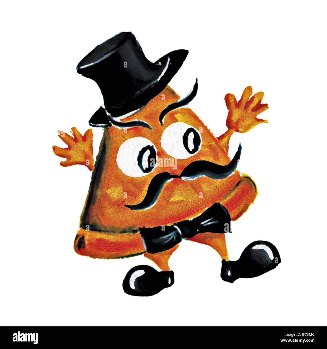 Painting of old man Cut Out Stock Images & Pictures - Alamy