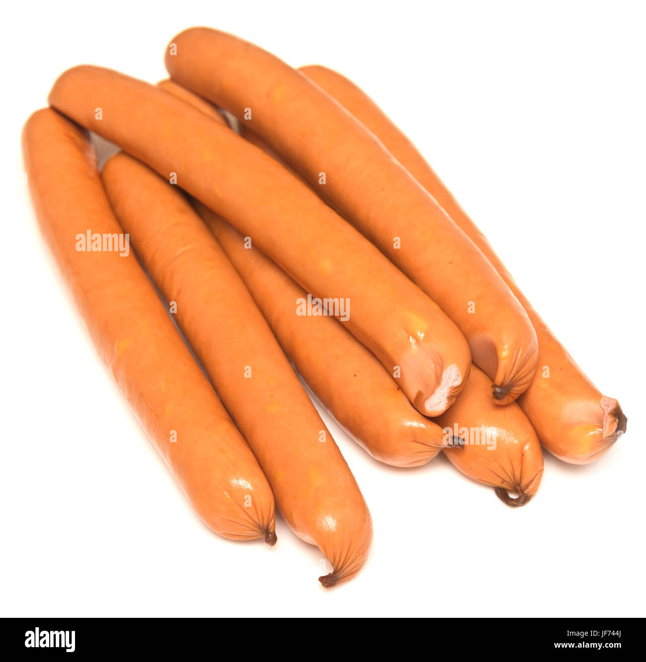 Raw hot dog sausages hi-res stock photography and images - Alamy