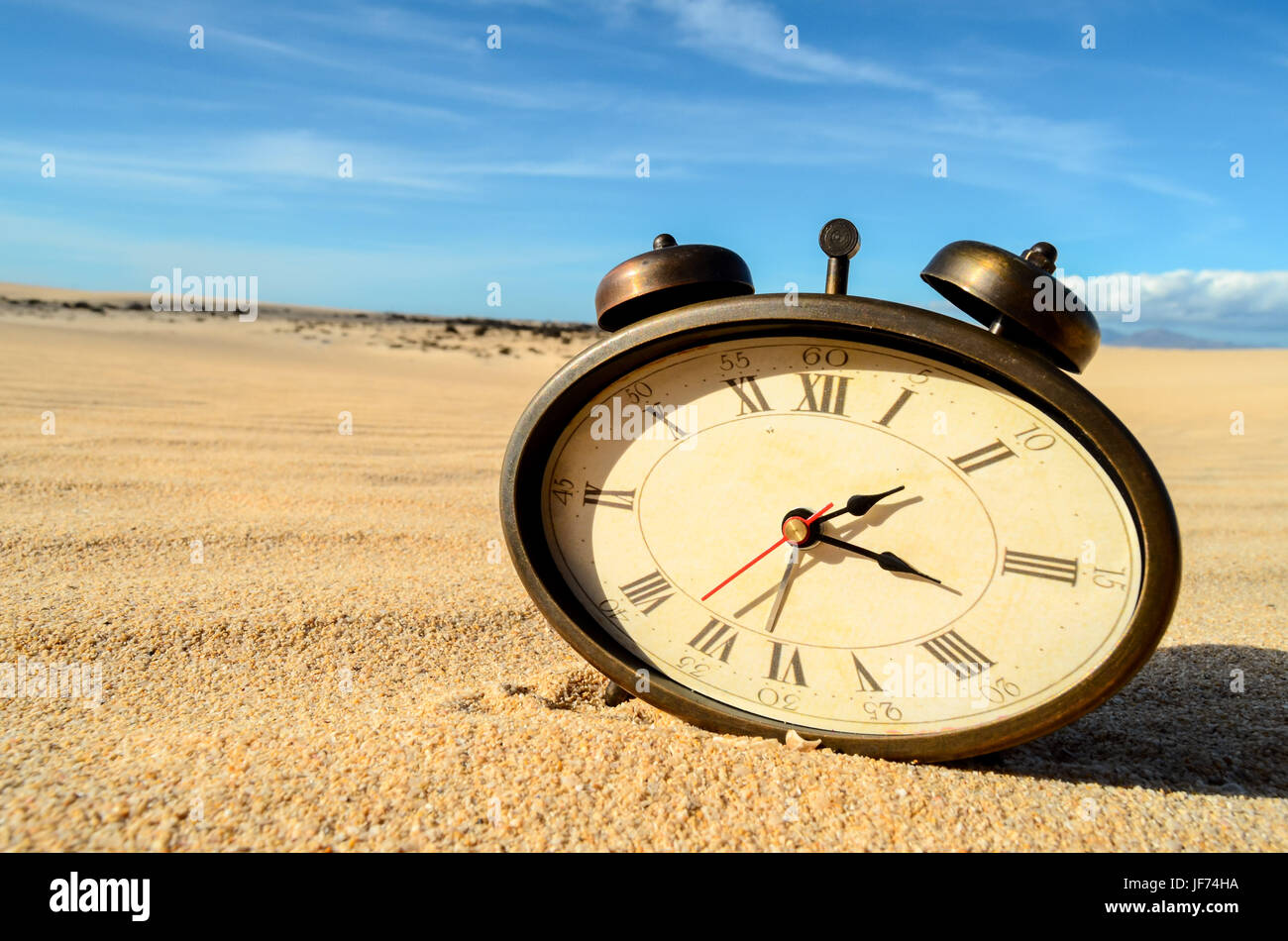 Object in the Dry Desert Stock Photo - Alamy