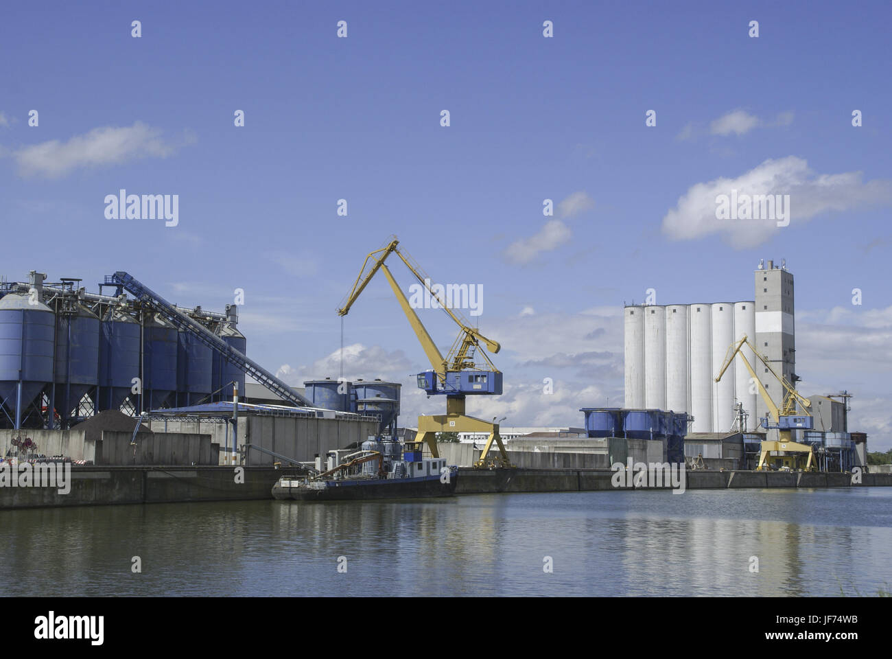 Inland port of Nuremberg, Germany, Bavaria Stock Photo - Alamy