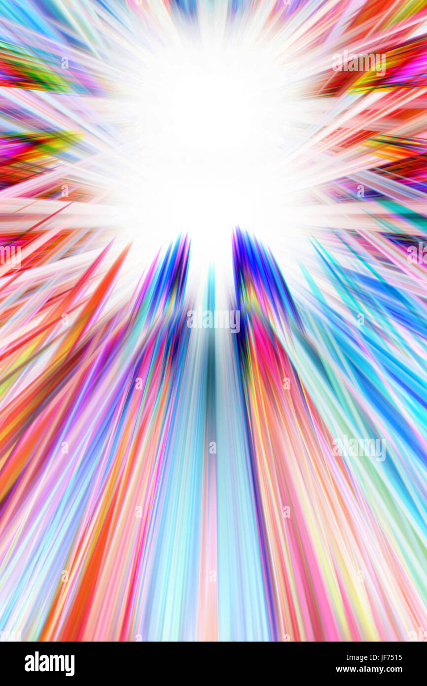 Colorful starburst explosion background Stock Photo - Alamy