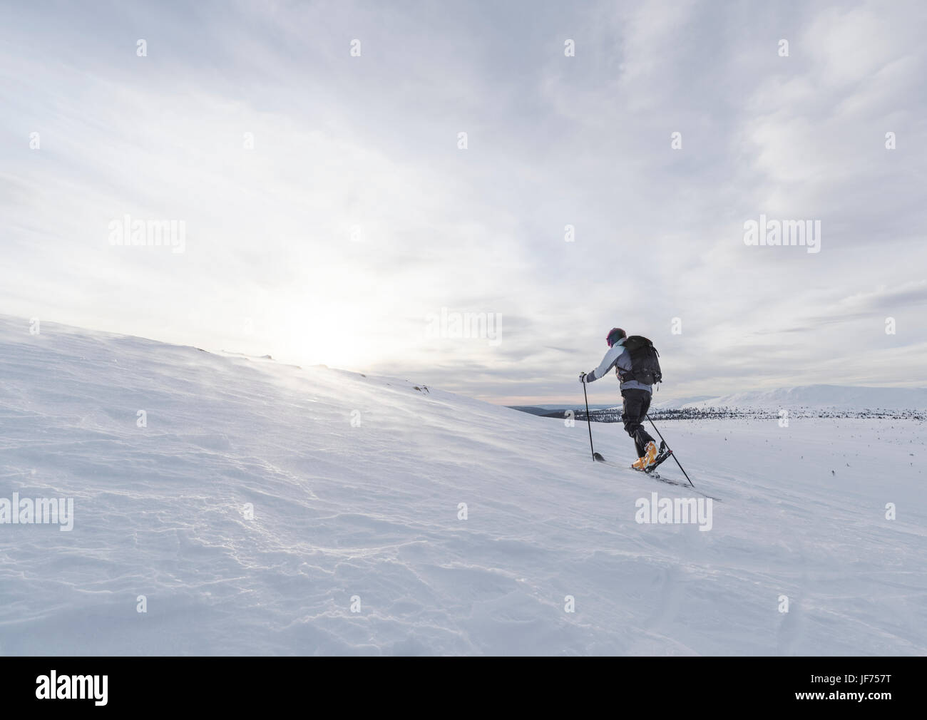 Skier point view slope ski hi-res stock photography and images - Alamy