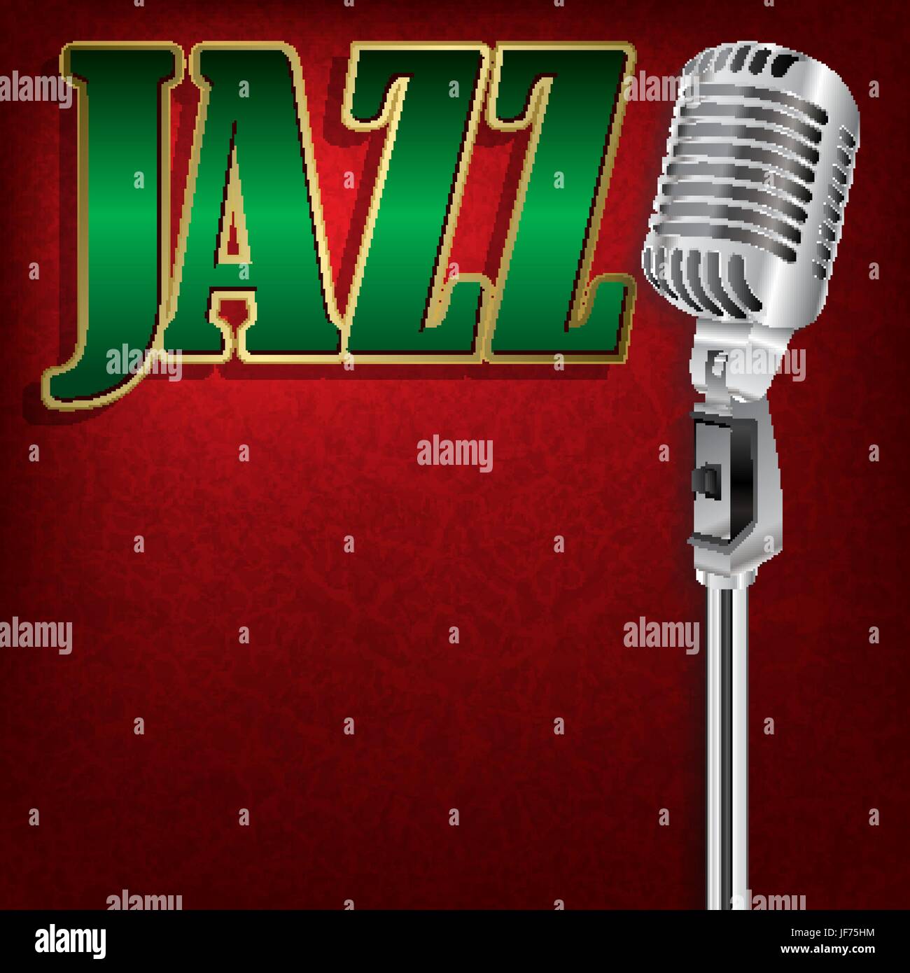 Swinging microphone Stock Vector Images - Alamy