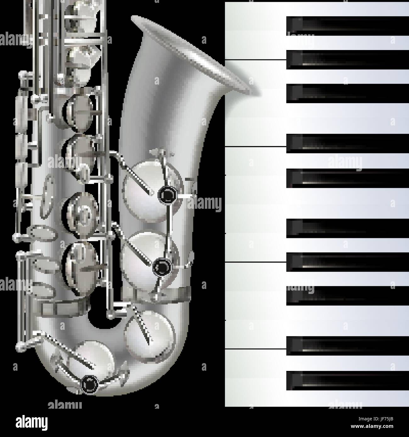 Key frame sheet music Stock Vector Images - Alamy