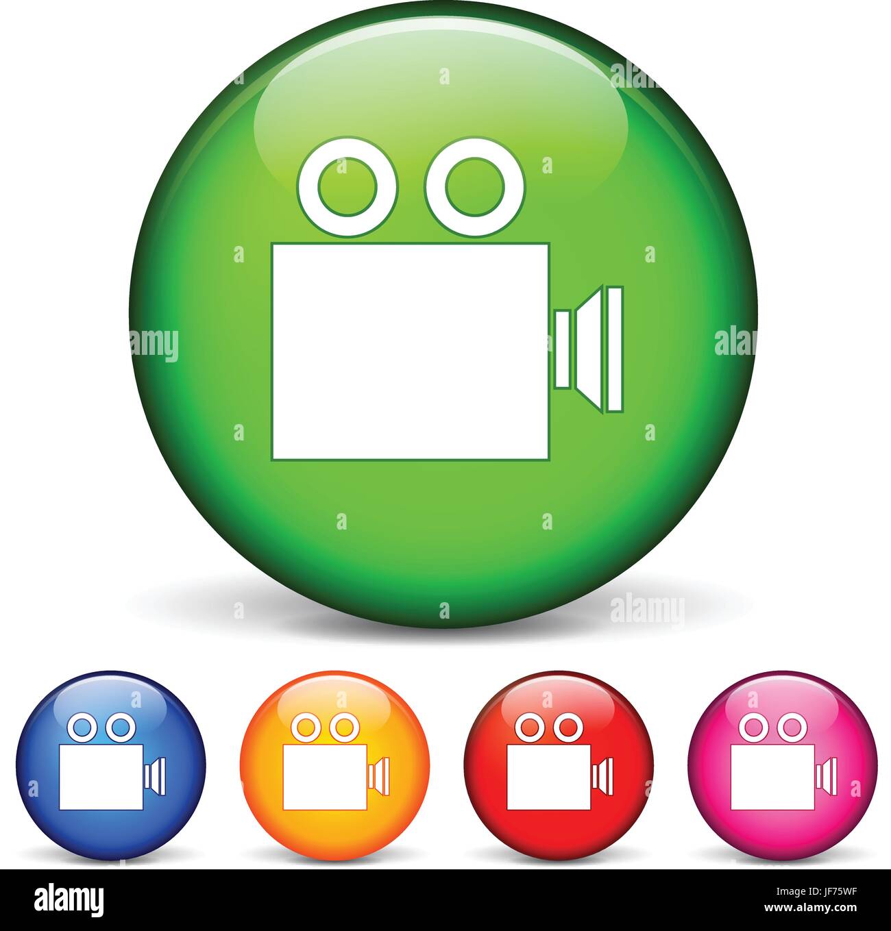 Movies icon hi-res stock photography and images - Alamy