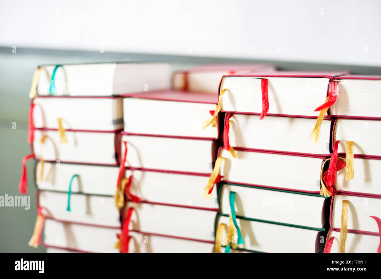 Stacks of books Stock Photo - Alamy
