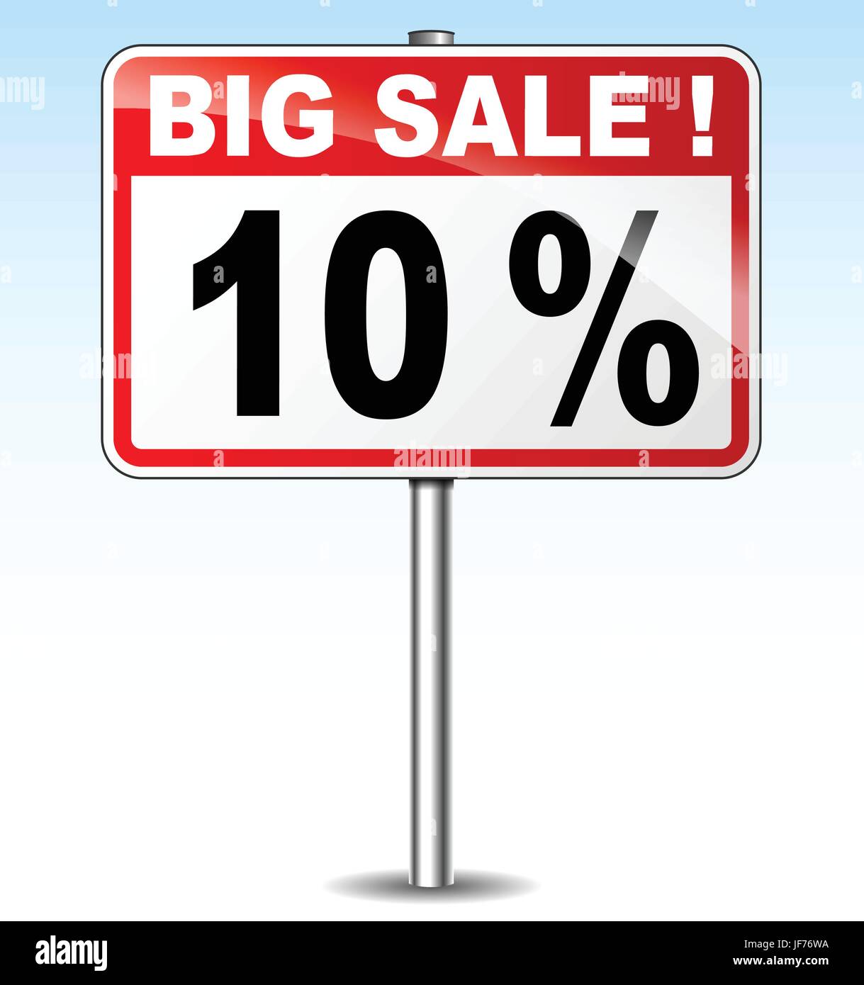 illustration, anomalous, unusual, sale, ten, offer, price, sign ...