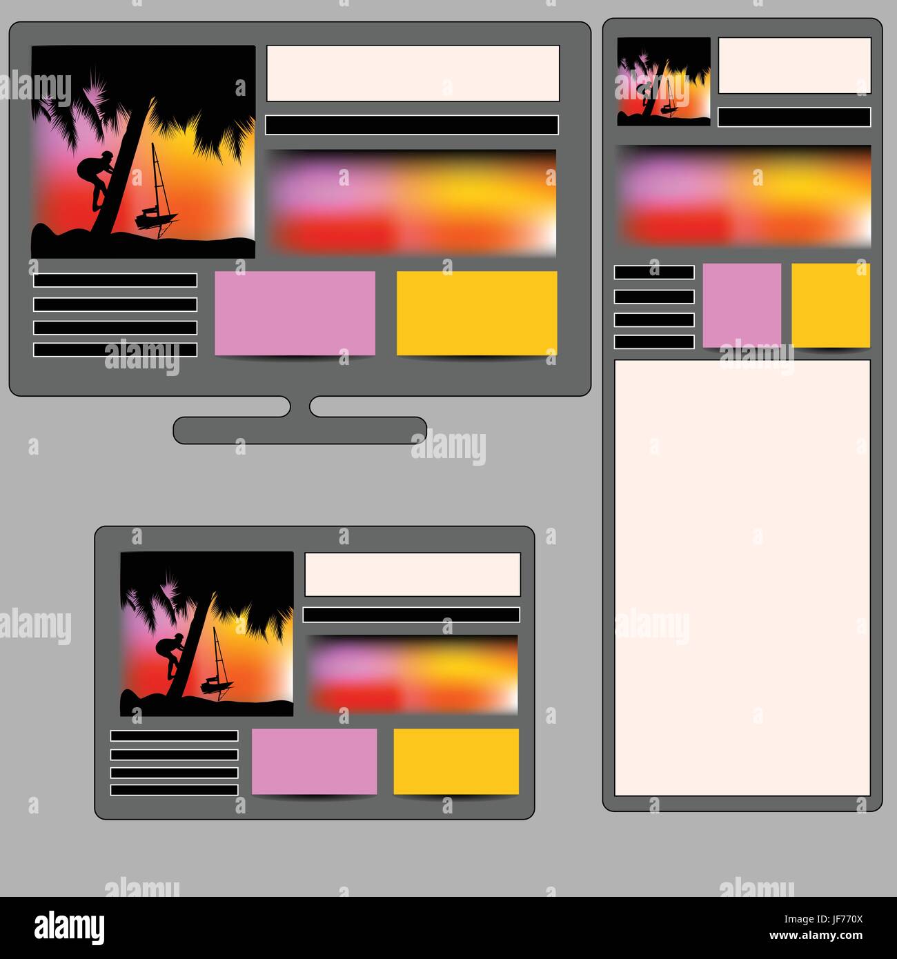 Creative layout tourism vacation Stock Vector Images - Alamy