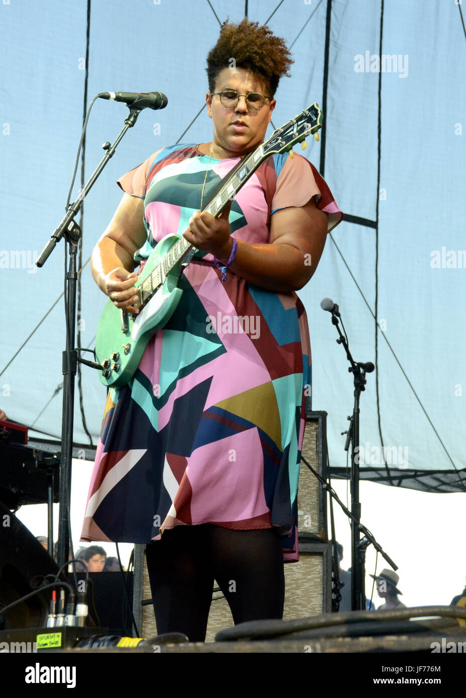 Brittany Howard singer Alabama Shakes performs onstage during Arroyo ...
