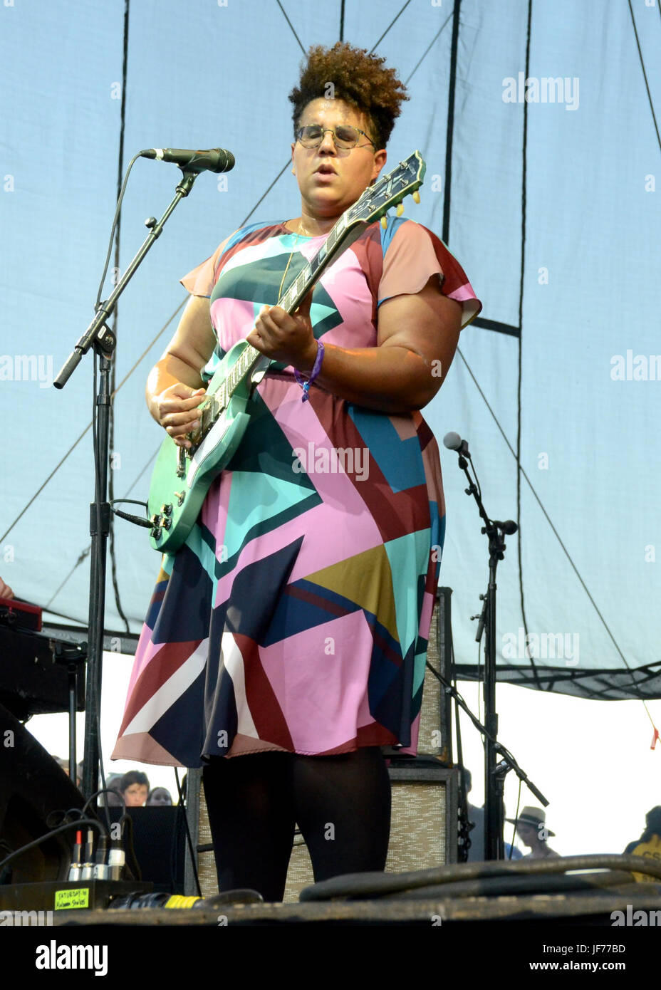 Brittany Howard singer Alabama Shakes performs onstage during Arroyo ...
