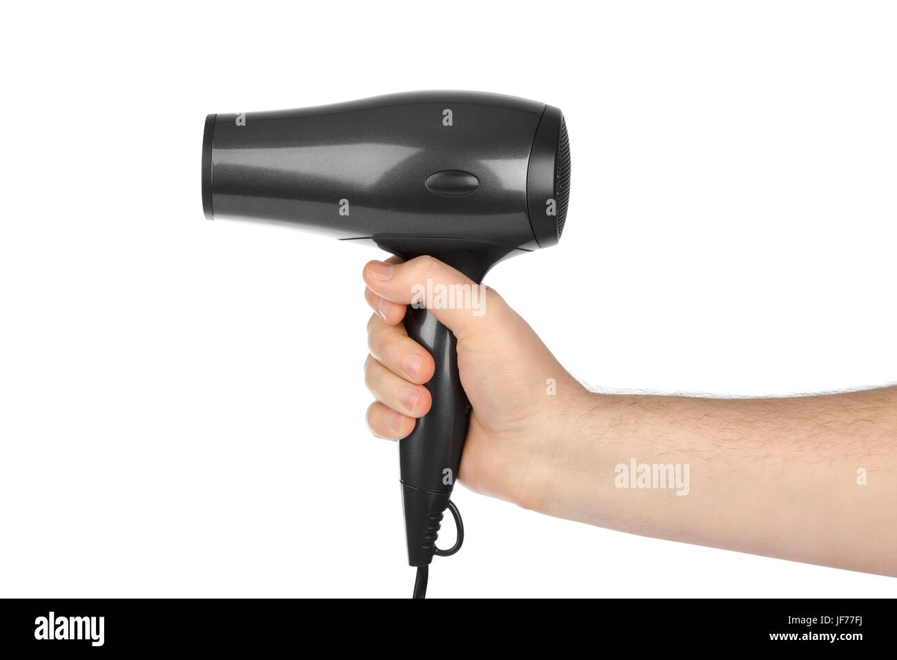 Hand black scissors in Cut Out Stock Images & Pictures - Alamy