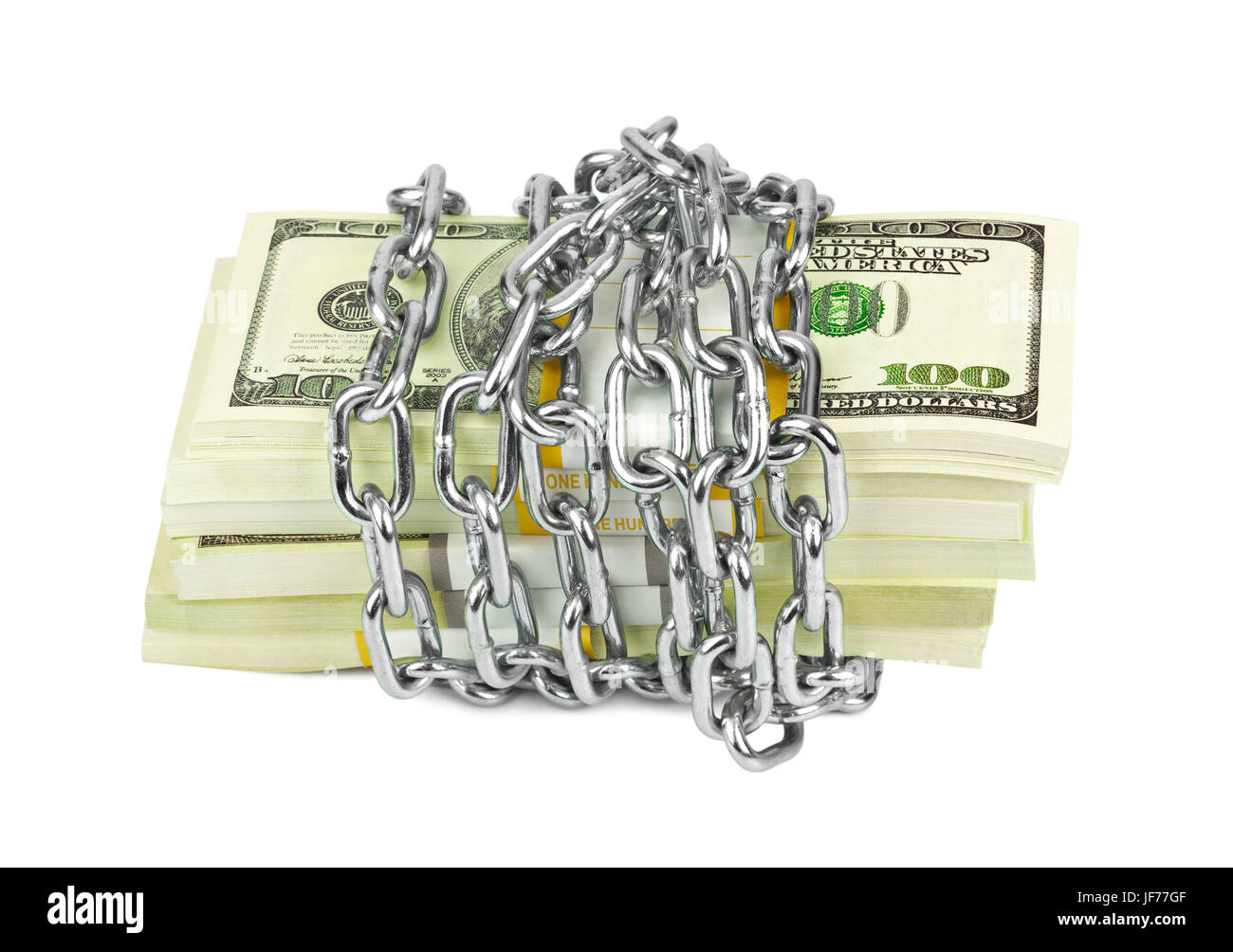 Money and chain Stock Photo - Alamy
