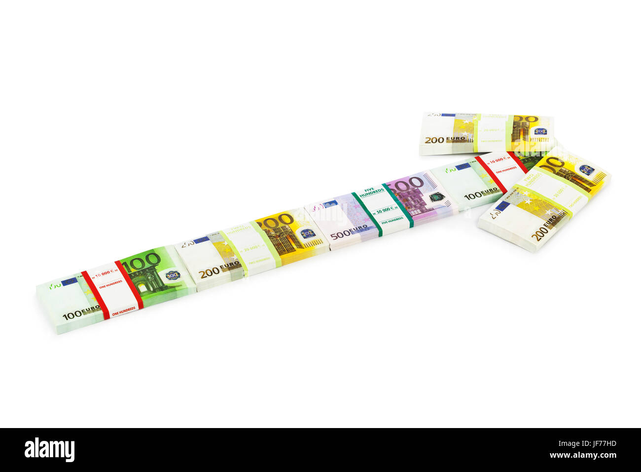 100 dollar money packs hi-res stock photography and images - Alamy