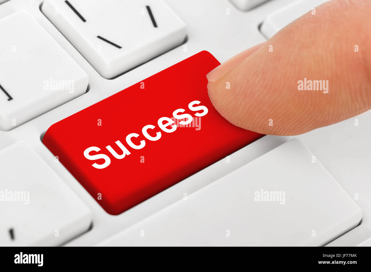 Success keyboard hi-res stock photography and images - Alamy