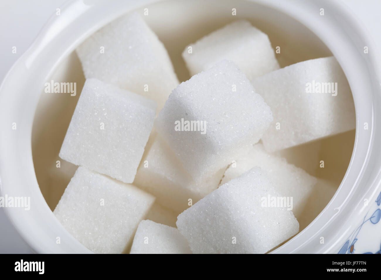 Close up white sugar cubes hi-res stock photography and images - Alamy