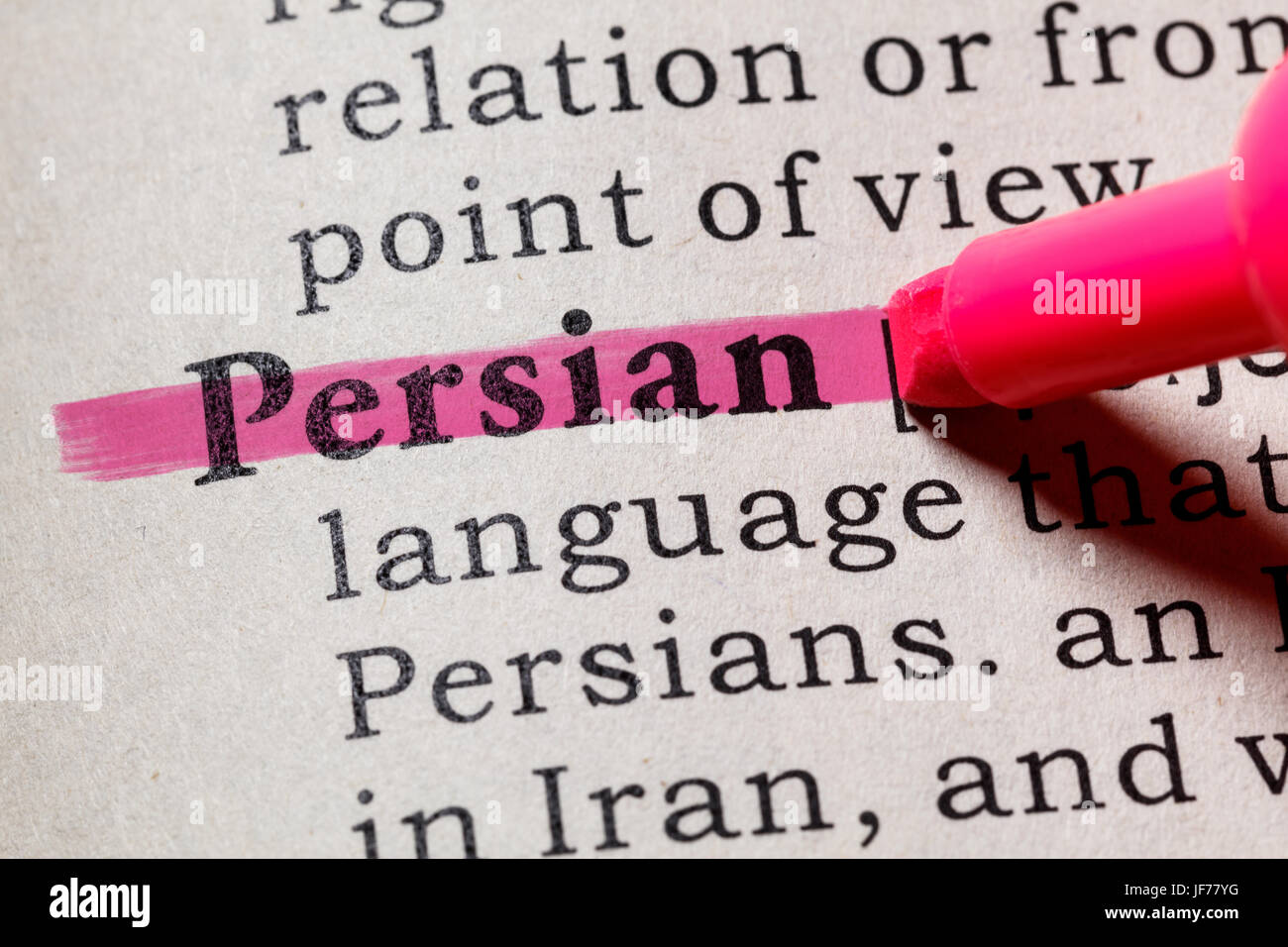 Persian word hi-res stock photography and images - Alamy