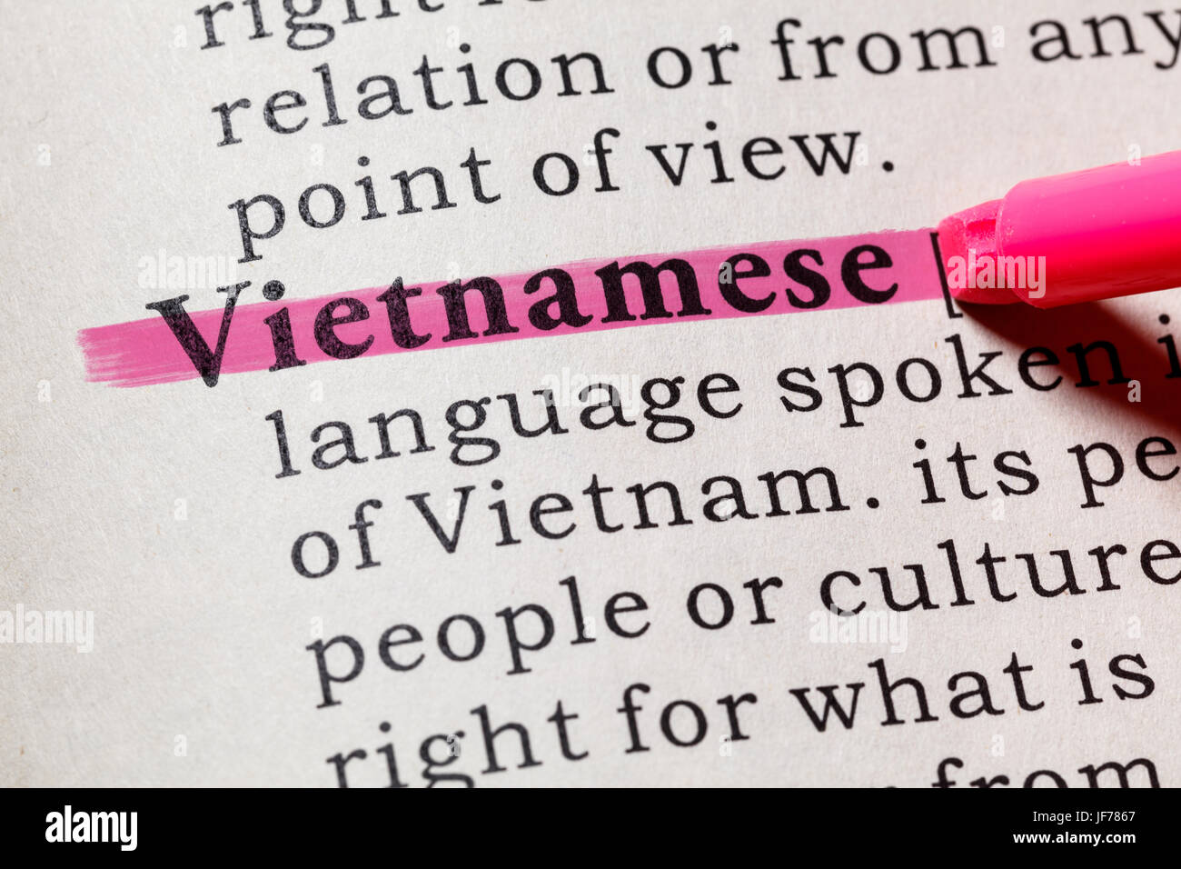 Vietnamese language hi-res stock photography and images - Alamy