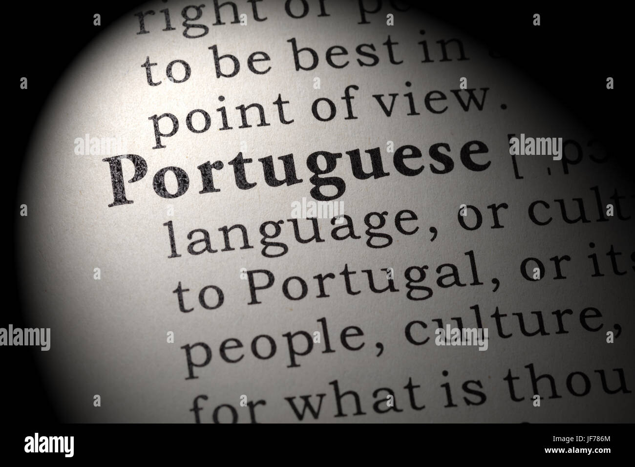 Portuguese word hi-res stock photography and images - Alamy