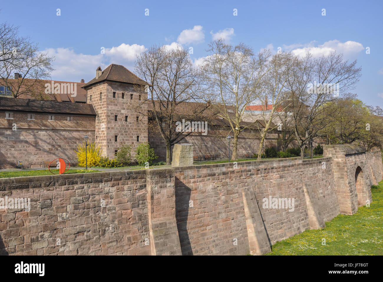 Gate tower in the old town of nuremberg hi-res stock photography and ...