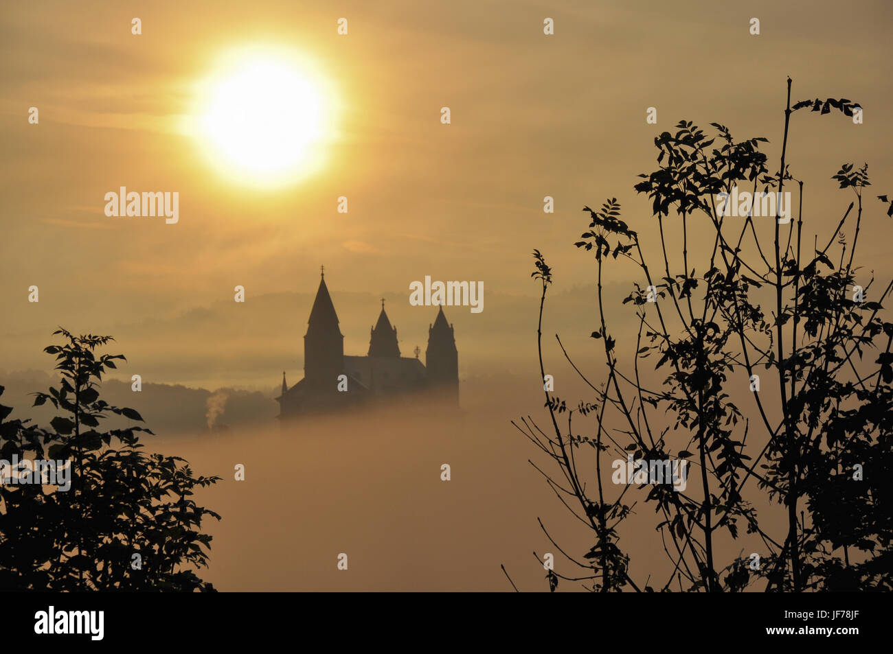 Castle Comburg in Schwaebisch Hall, Germany Stock Photo - Alamy