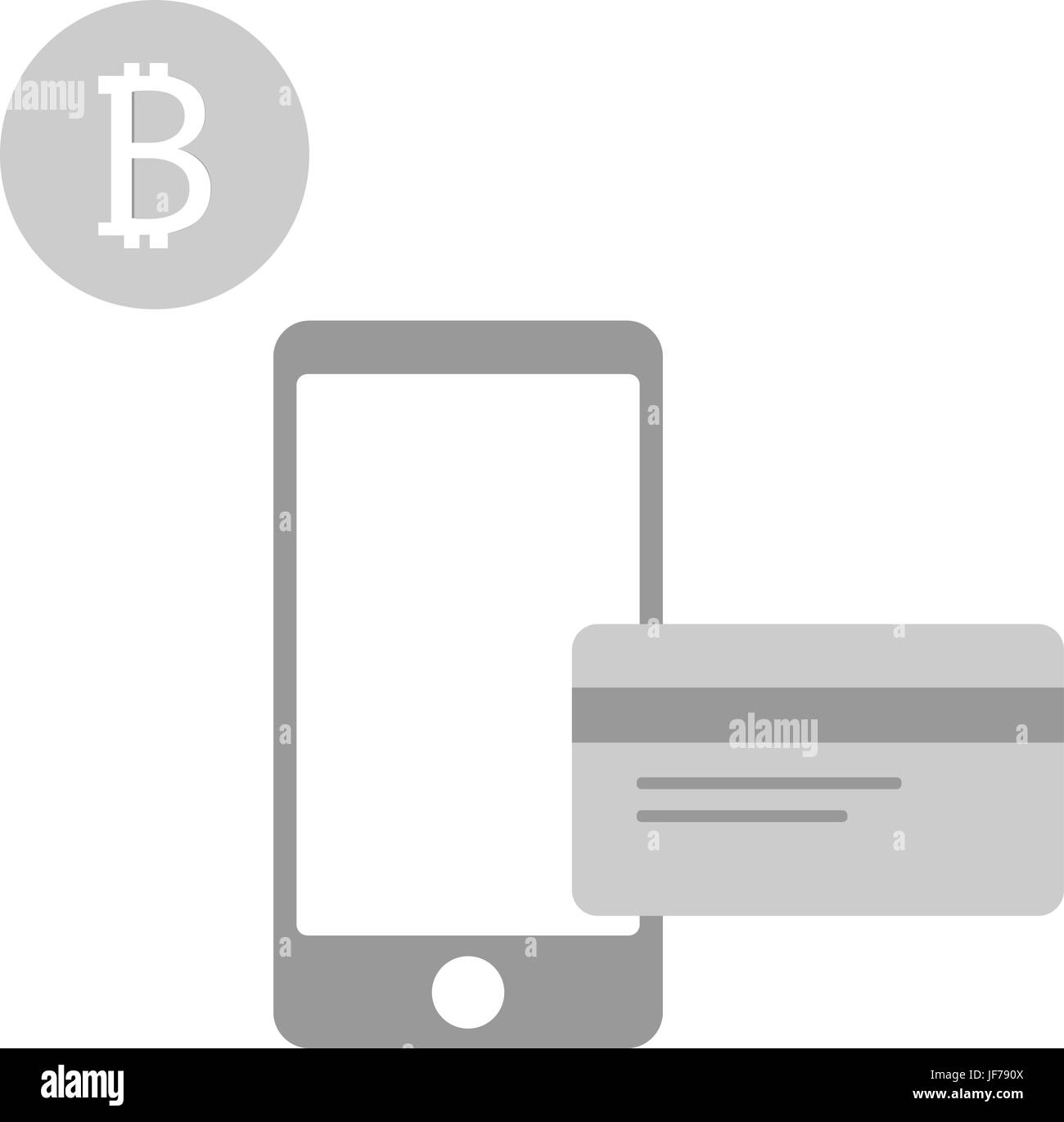 Cellphone bank card online Black and White Stock Photos & Images - Alamy