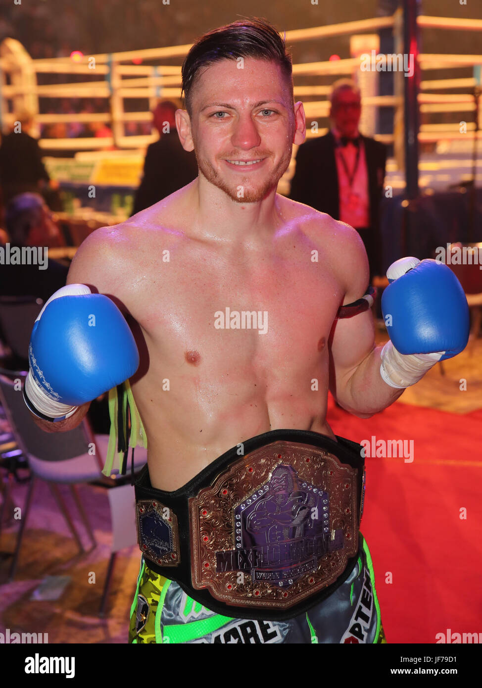 K1 Fighter Enriko Kehl ( The Hurricane Stock Photo - Alamy